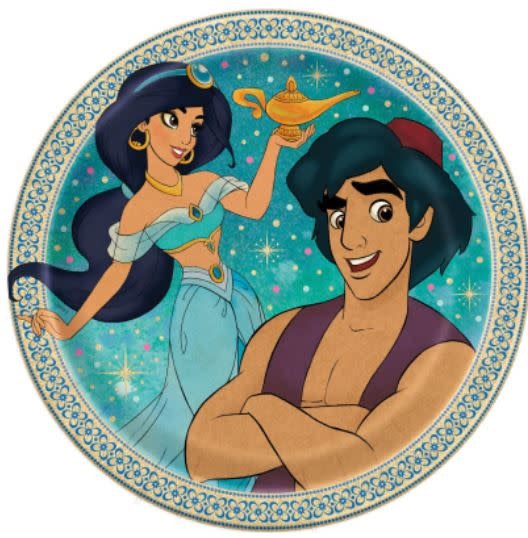 Aladdin 7" Plates 8ct - Valentina's Party World - Dulceria ...