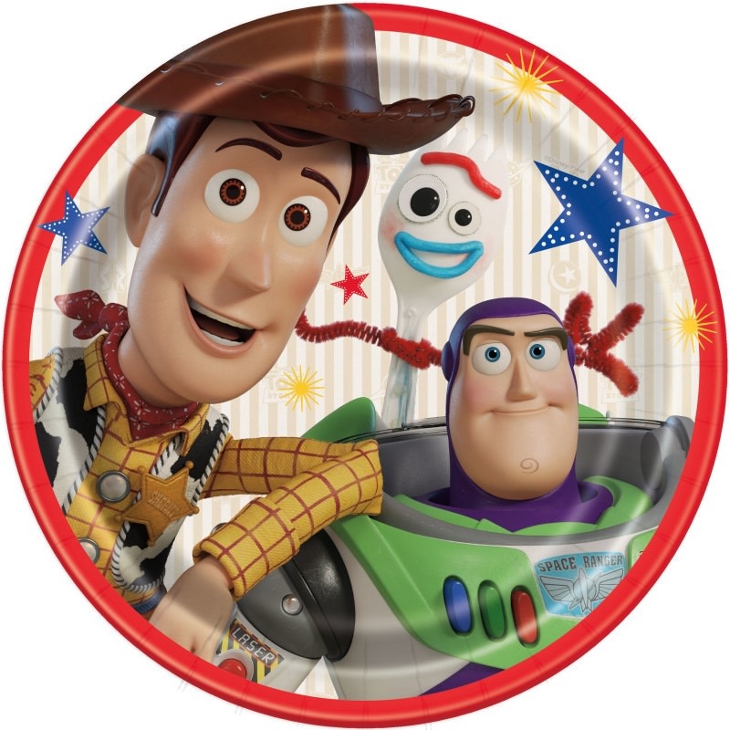 9" Toy Story Plate 8ct - Valentina's Party World - Dulceria ...