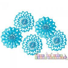 Light Blue Paper Fans - Valentina's Party World - Dulceria ...