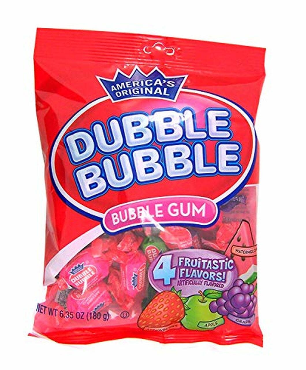 Dubble Bubble Dubble Bubble Bubble Gum Mix 4oz - Valentina's Party ...