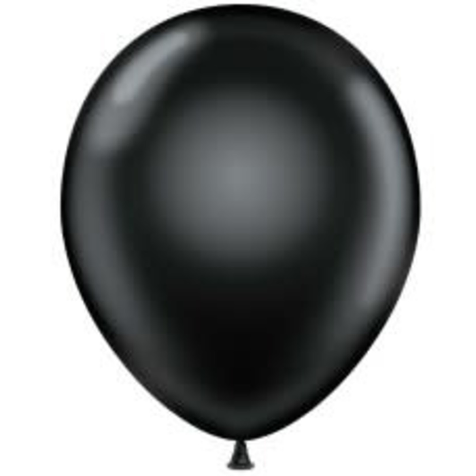 24" Tuftex New Black 3ct Balloon - Valentina's Party World