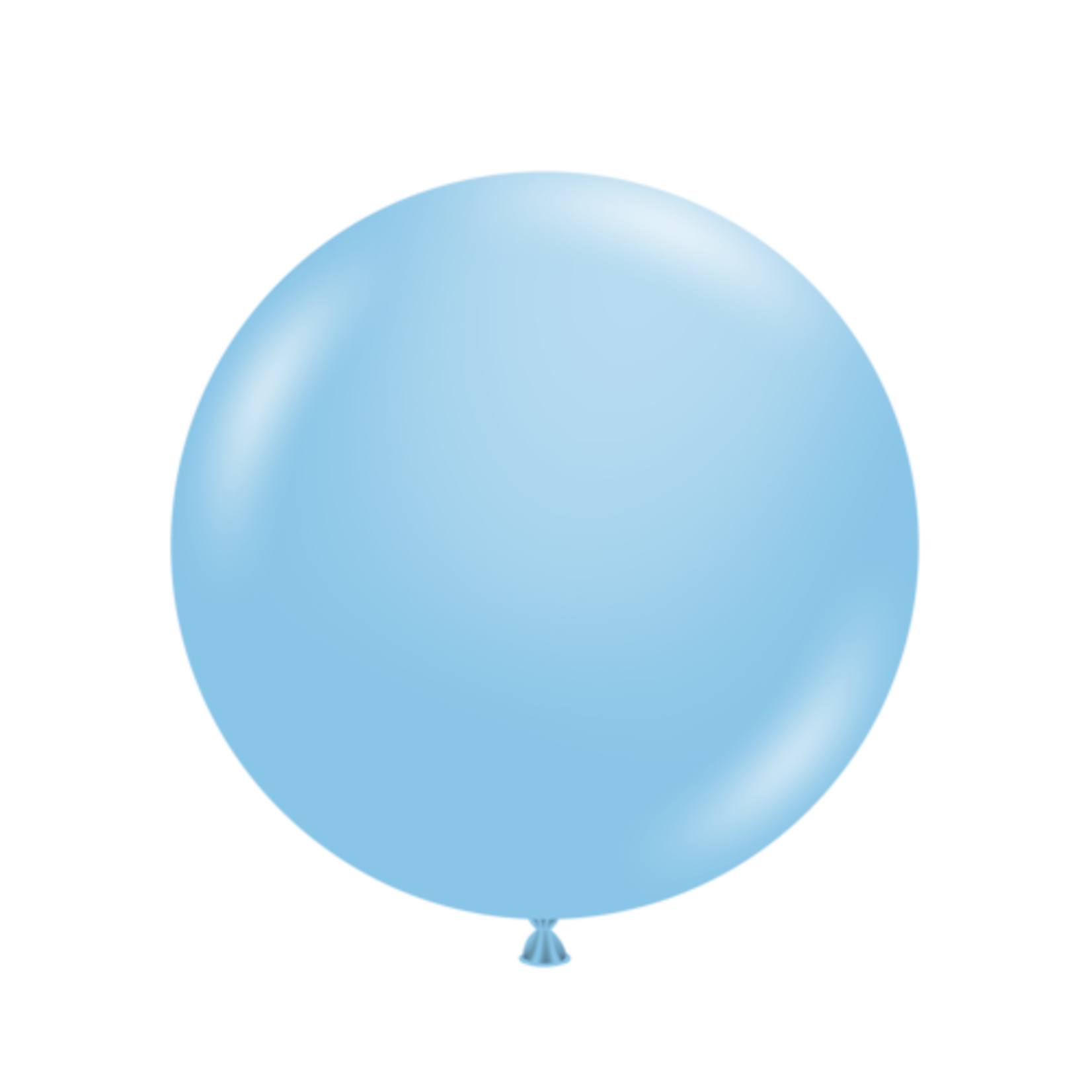 17" Tuftex Baby Blue 50ct Balloon - Valentina's Party World