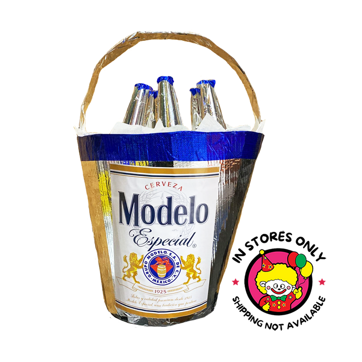 Modelo Beer Bucket Figure Piñata - Valentina's Party World - Dulceria ...