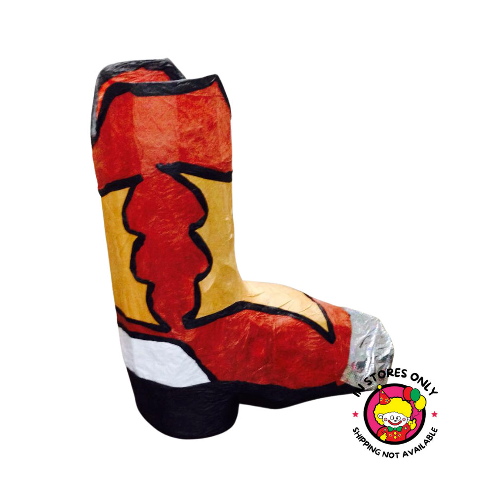 Cowboy Boot Figure Piñata - Valentina's Party World - Dulceria ...