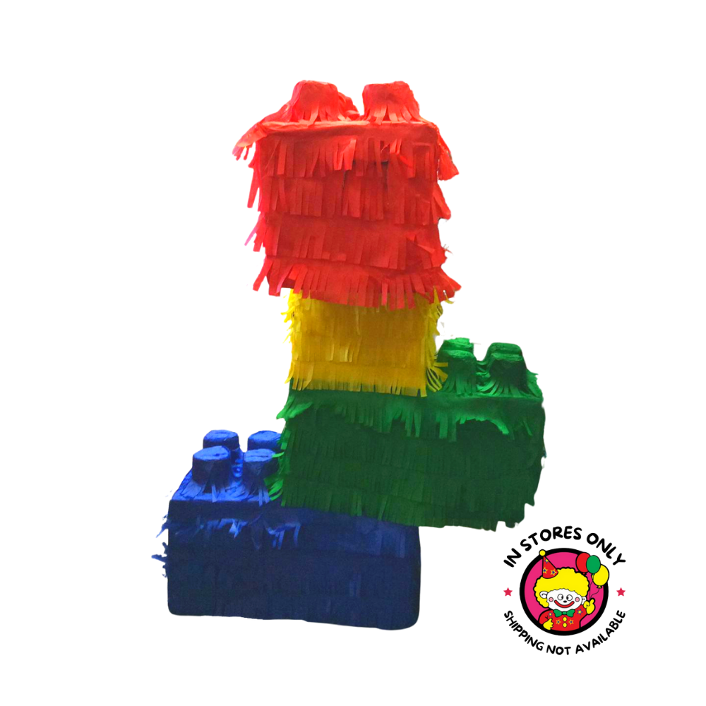 Lego Blocks Figure Piñata - Valentina's Party World - Dulceria ...