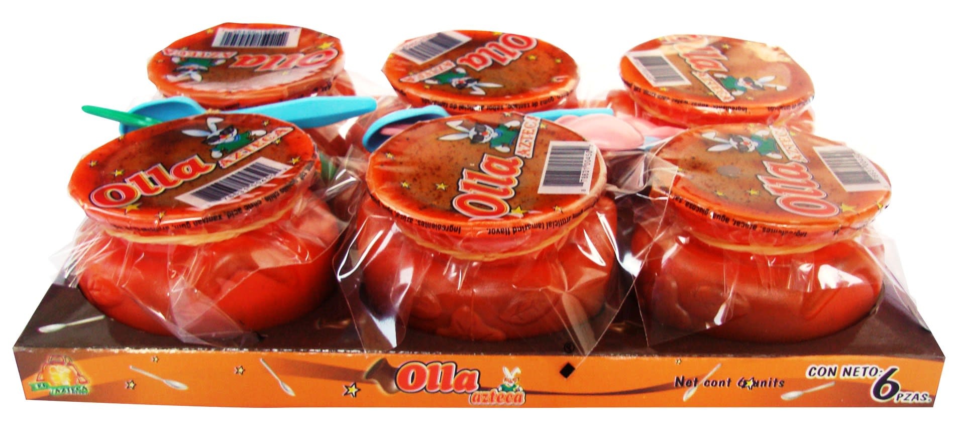 Olla Azteca 6pk - Valentina's Party World - Dulceria Importaciones ...