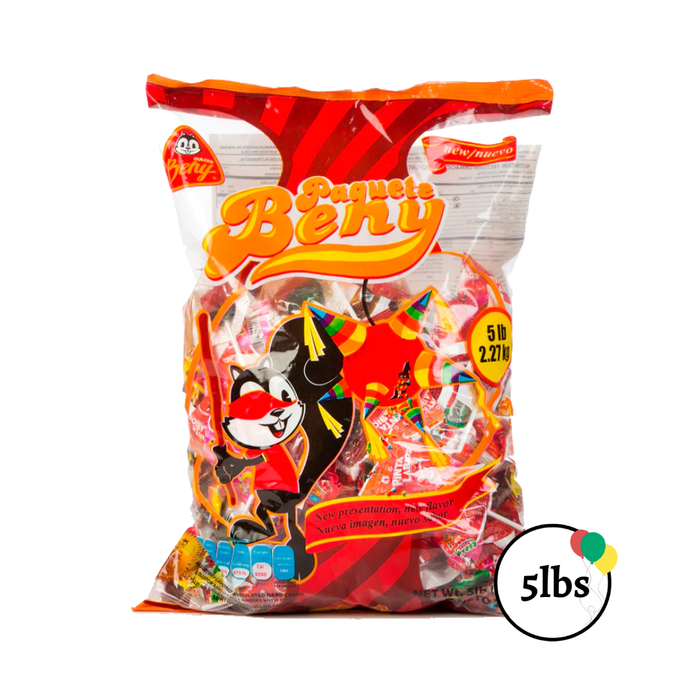 Paquete Beny 5lbs - Valentina's Party World - Dulceria Importaciones ...