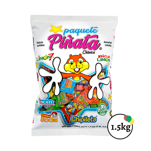 Piñata Mix Candy (Bulk) - Dulce Piñatero para Piñatas - Valentina's ...