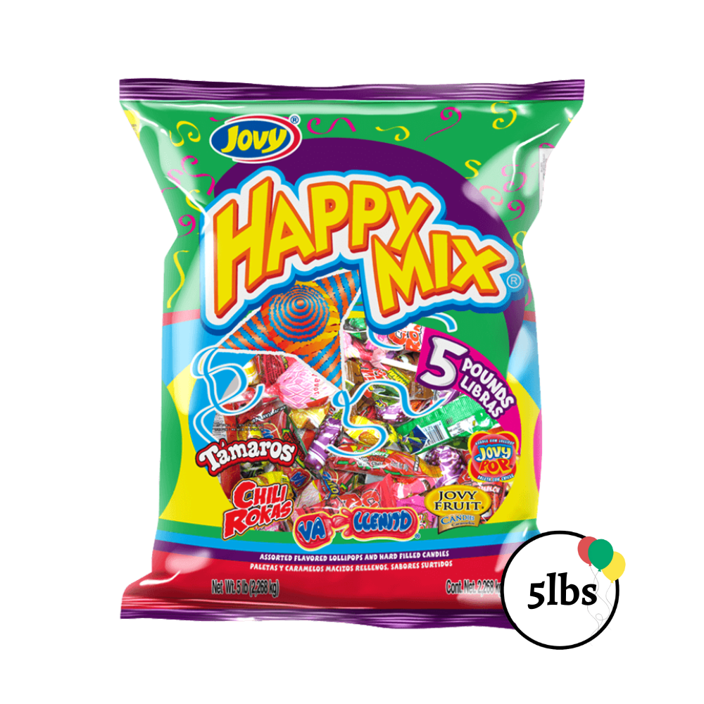 Happy Mix 5lbs Jovy - Valentina's Party World - Dulceria Importaciones ...