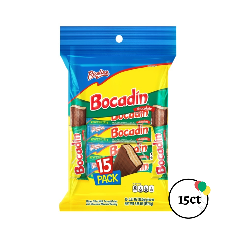 Ricolino Bocadin 15ct - Valentina's Party World - Dulceria ...