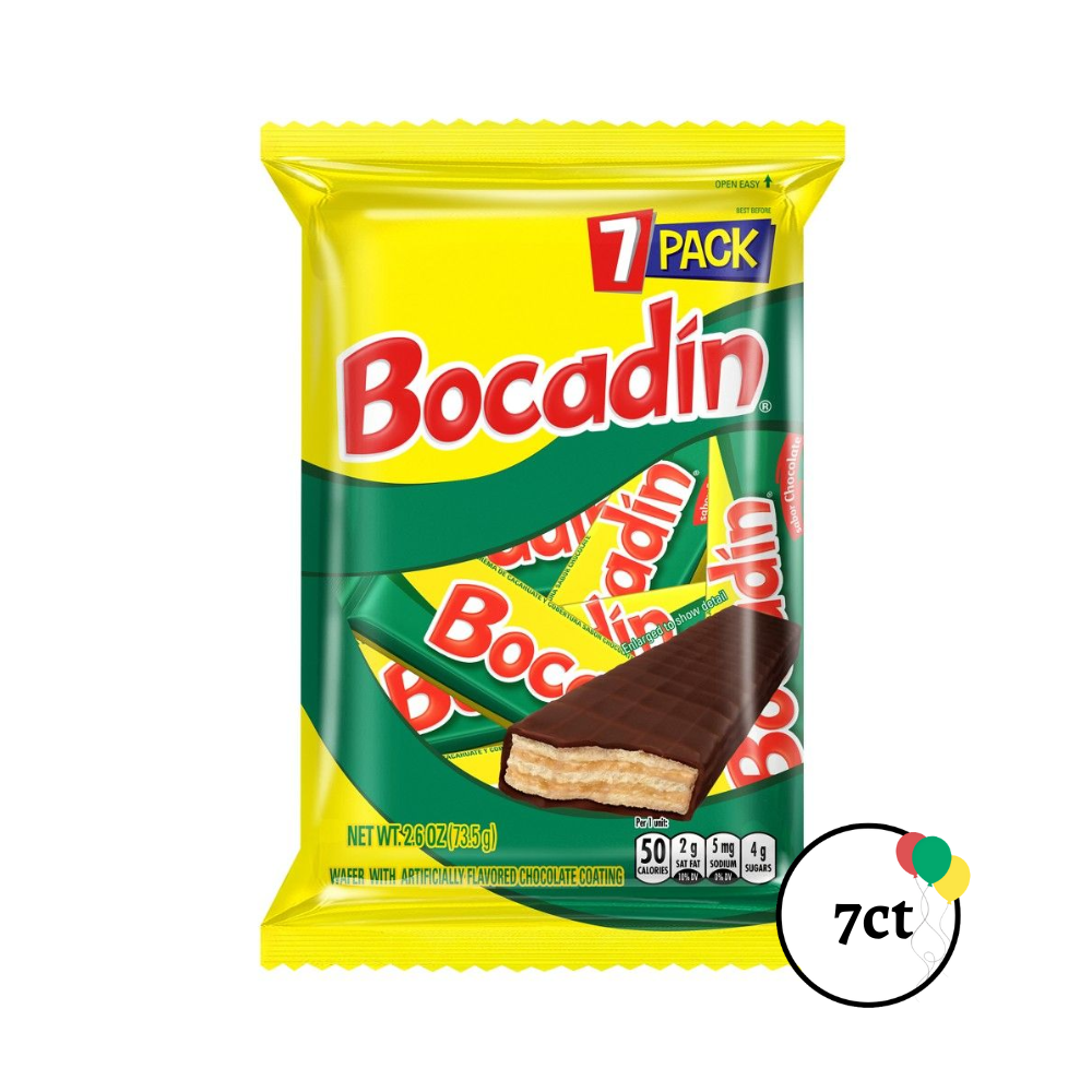 Bocadin 7pack - Valentina's Party World - Dulceria Importaciones Valentinas