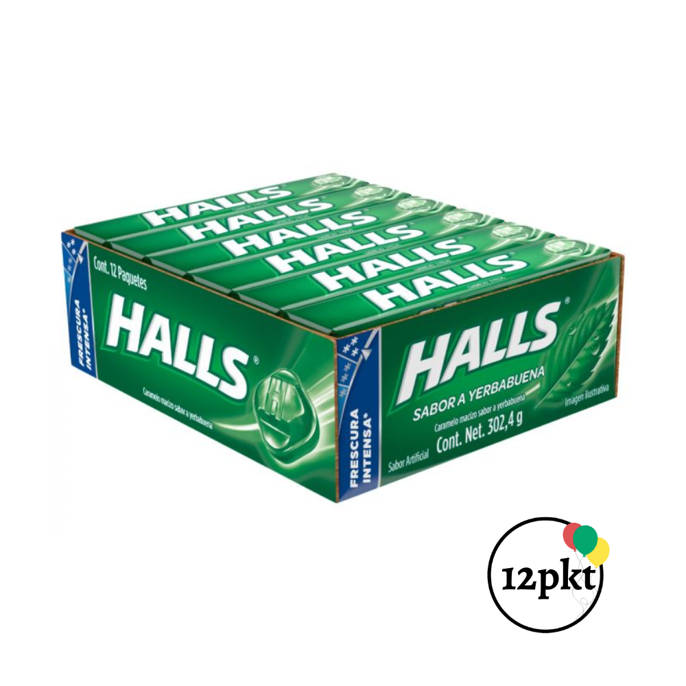 Halls Halls Yerbabuena - Valentina's Party World - Dulceria ...