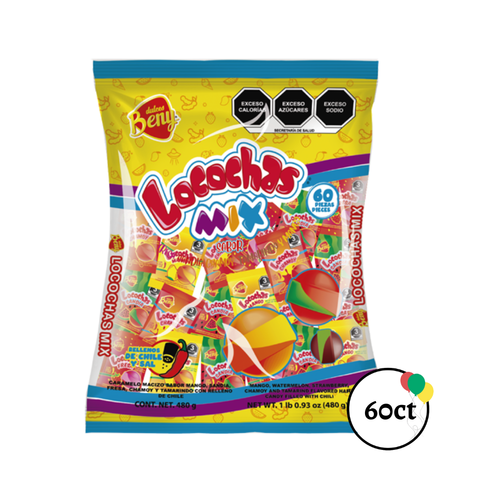 Dulces Beny Locochas Mix - Valentina's Party World - Dulceria ...