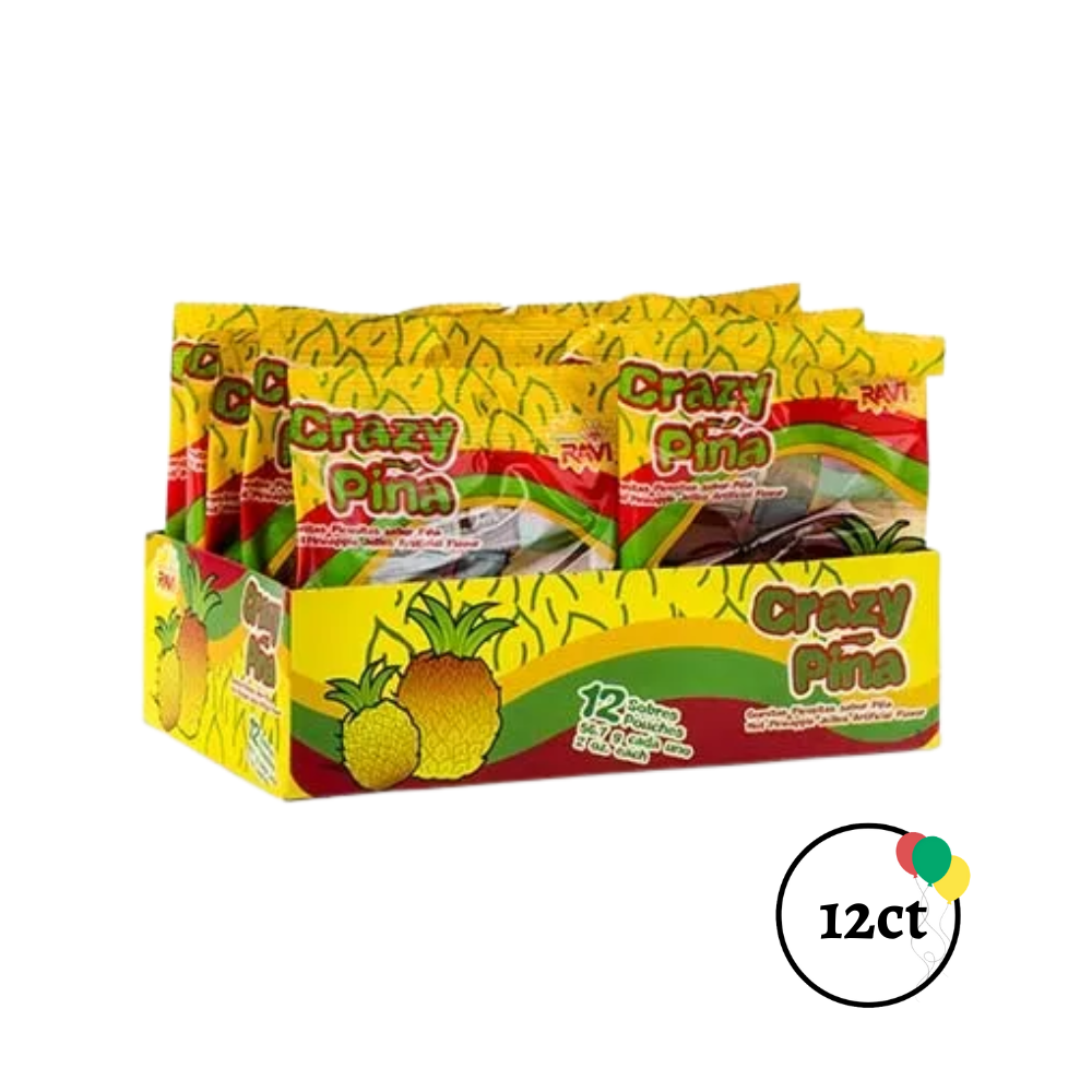 Dulces Ravi Gomitas 12ct Crazy Pineapple - Valentina's Party World ...