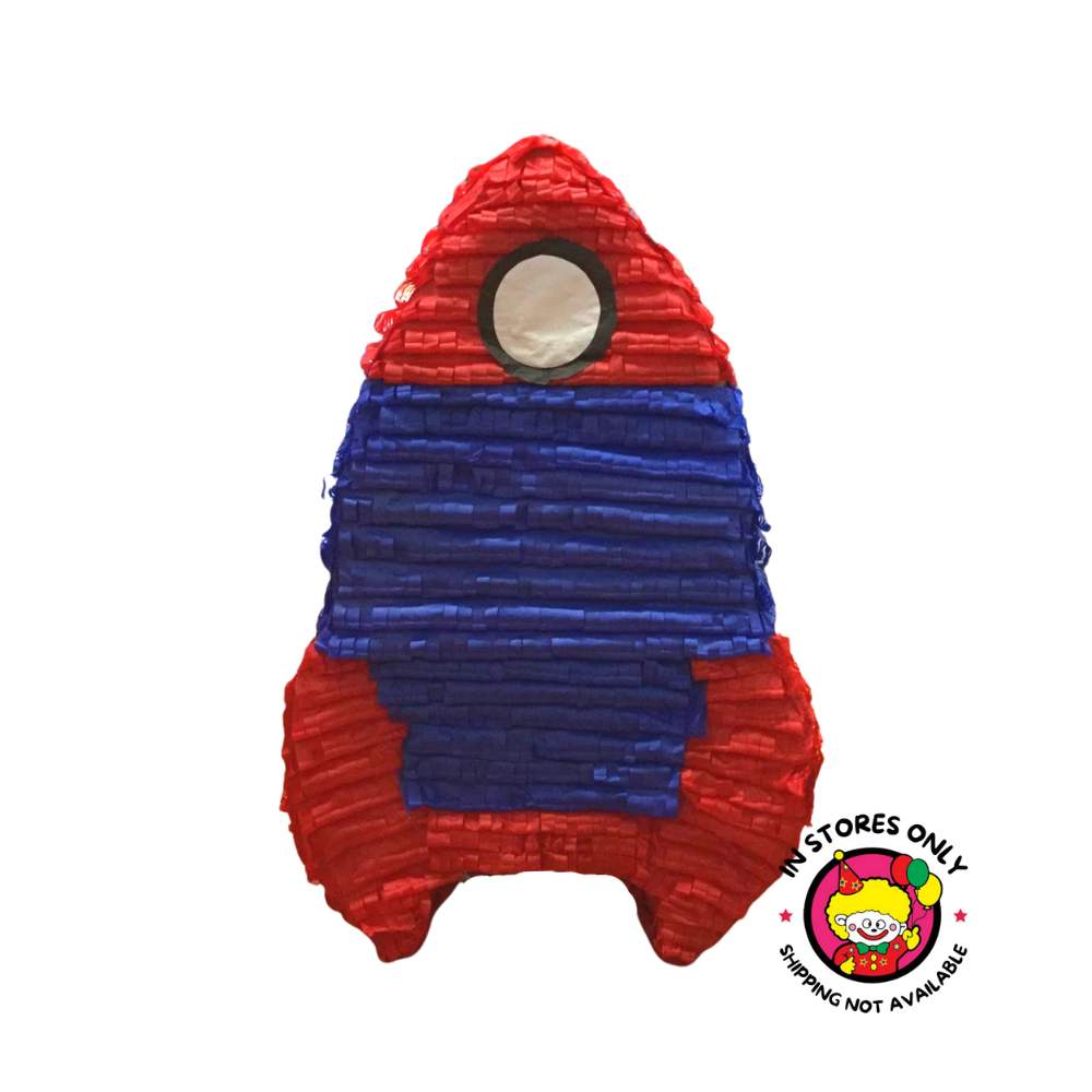 Rocket Ship Figure Piñata - med - Valentina's Party World - Dulceria ...