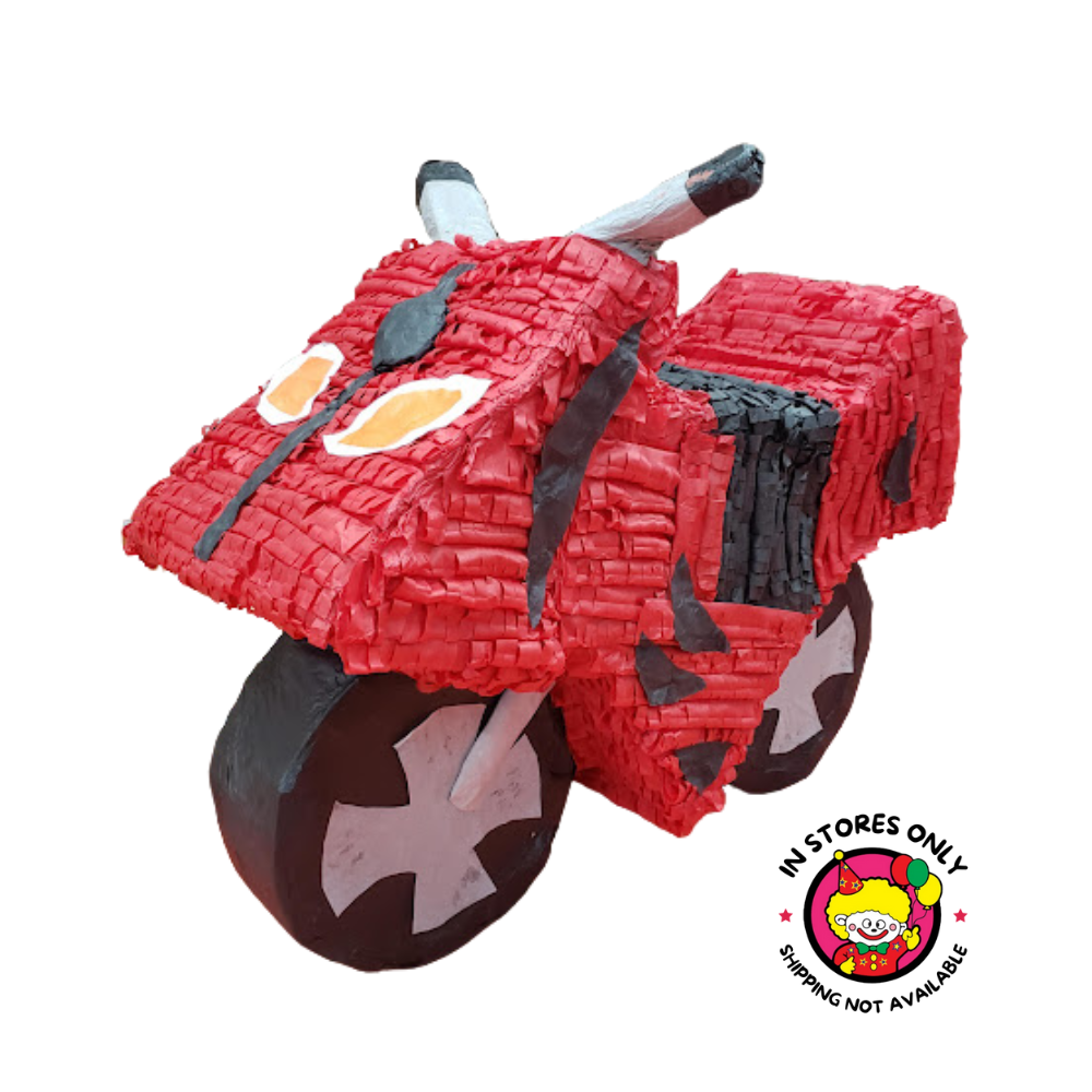 Motorcycle Figure Piñata - Valentina's Party World - Dulceria ...