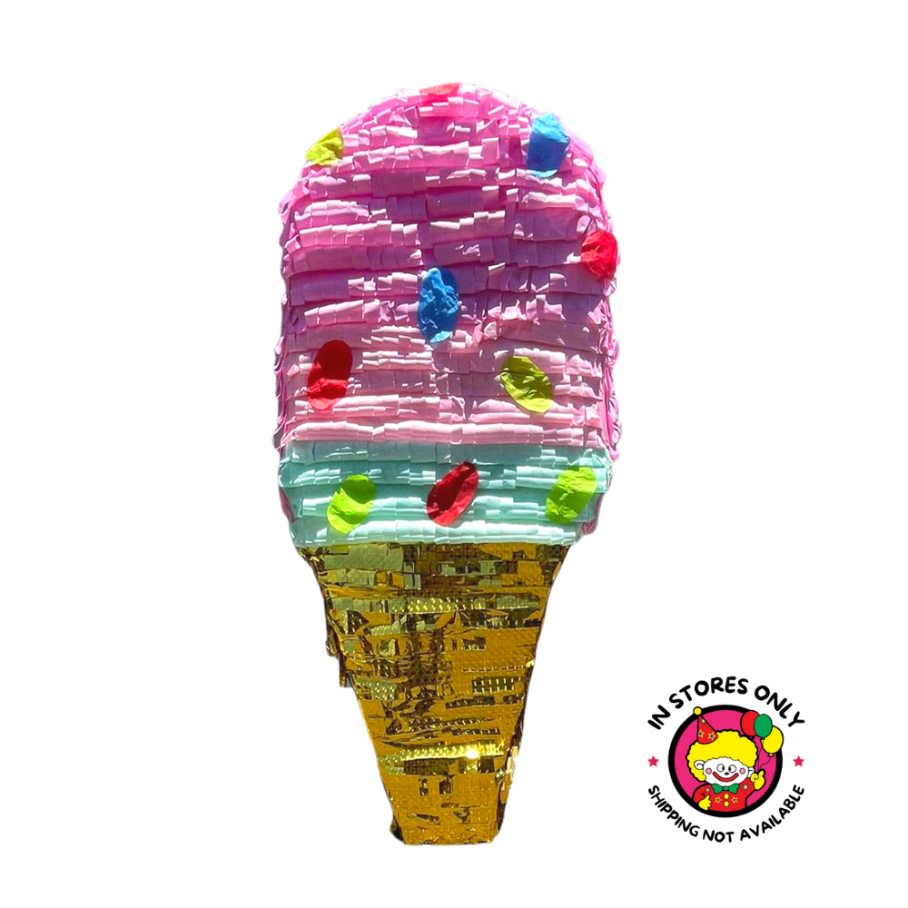Ice Cream Figure Piñata - Gde - Valentina's Party World - Dulceria ...