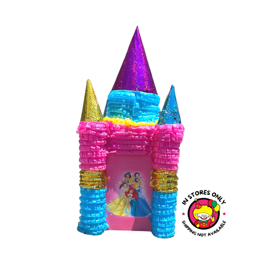 Princess Castle Figure Piñata - Valentina's Party World - Dulceria ...