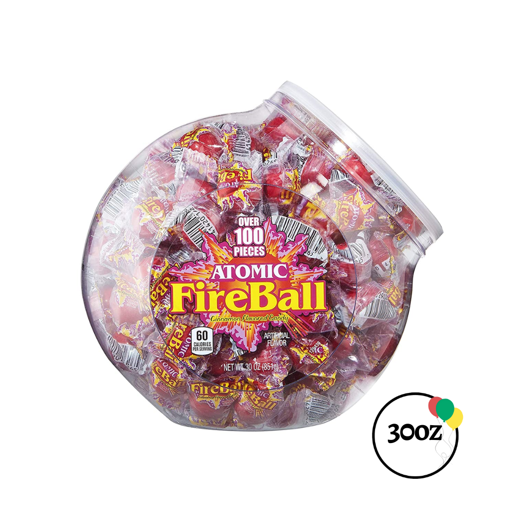 Atomic FireBall Jar 30oz - Valentina's Party World - Dulceria ...