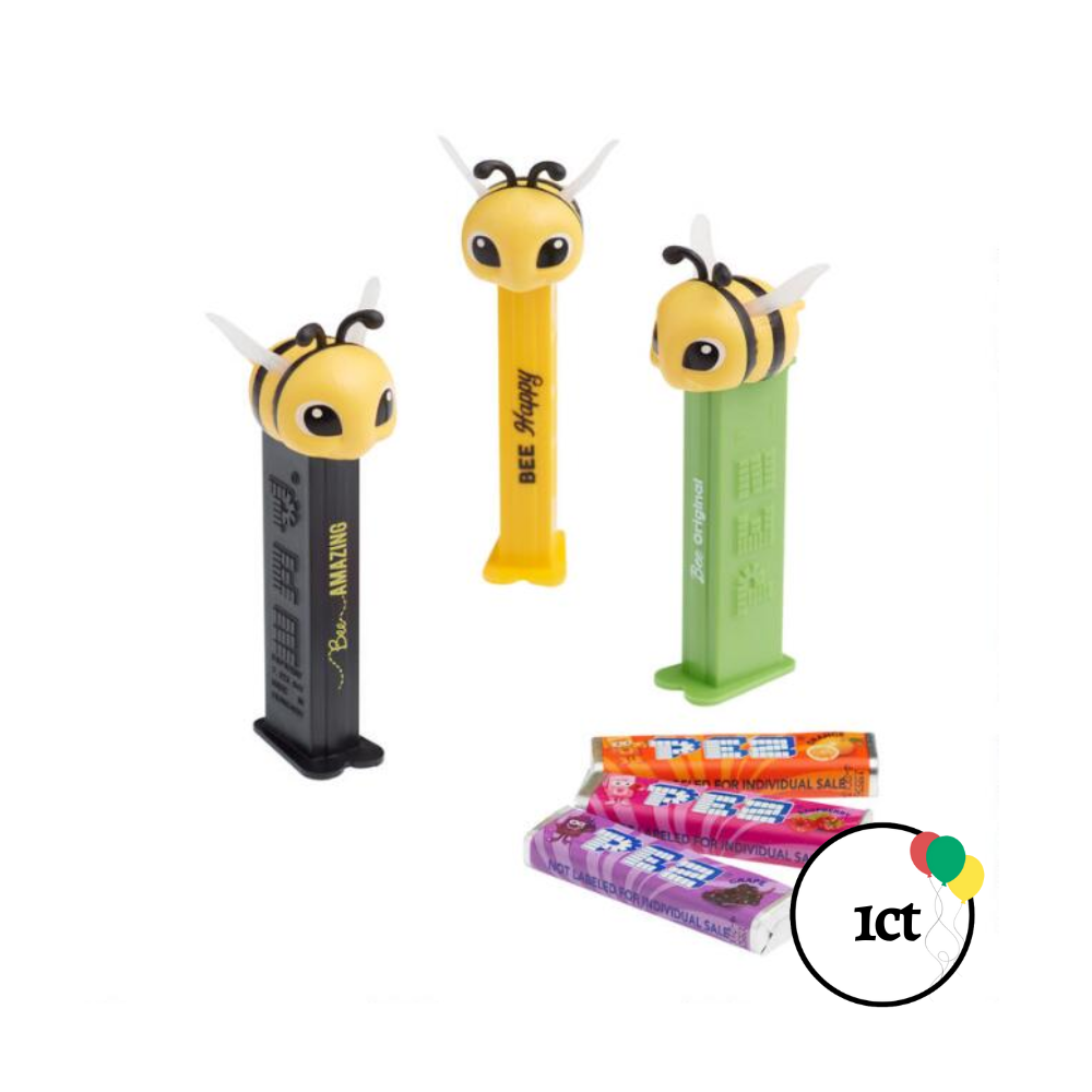 PEZ Bee Candy & Dispenser .87oz - Valentina's Party World - Dulceria ...