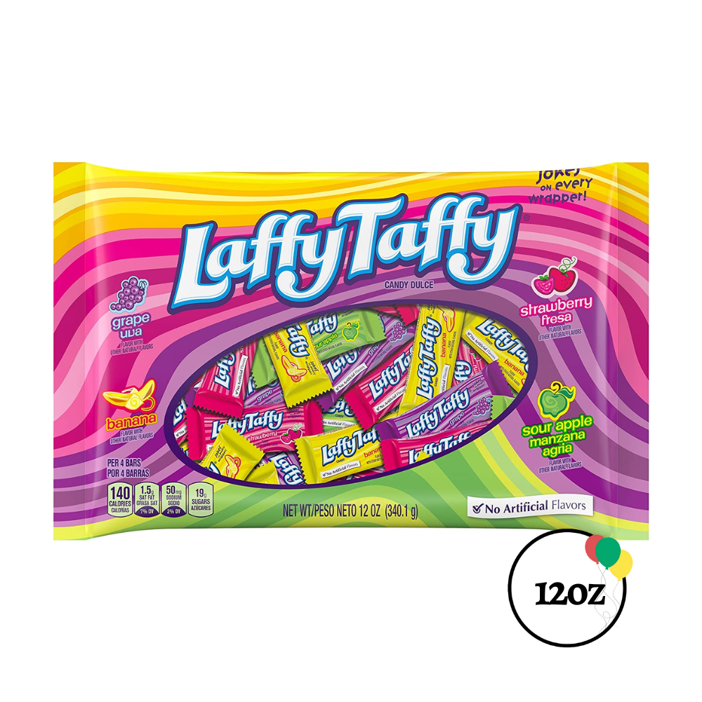 Laffy Taffy Mini Assorted Bars - Valentina's Party World - Dulceria ...