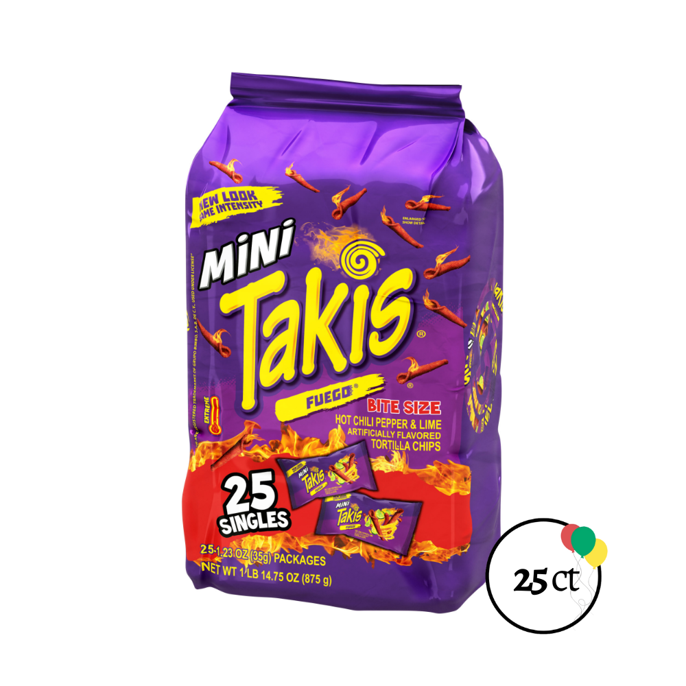 Mini Takis 25ct - Valentina's Party World - Dulceria Importaciones ...