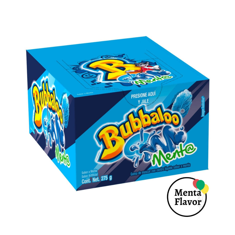 Bubbaloo Menta - Valentina's Party World - Dulceria Importaciones ...