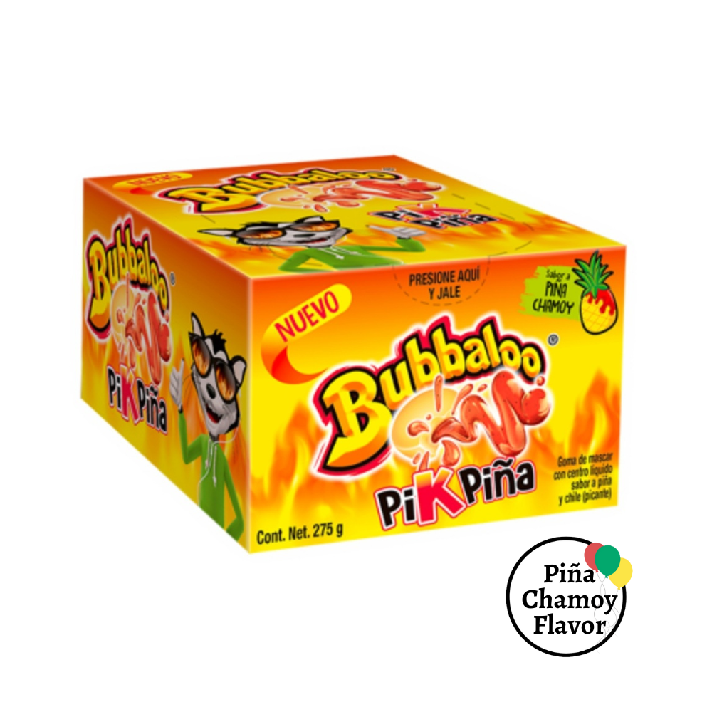 Bubbaloo Pik Pina - Valentina's Party World - Dulceria Importaciones ...