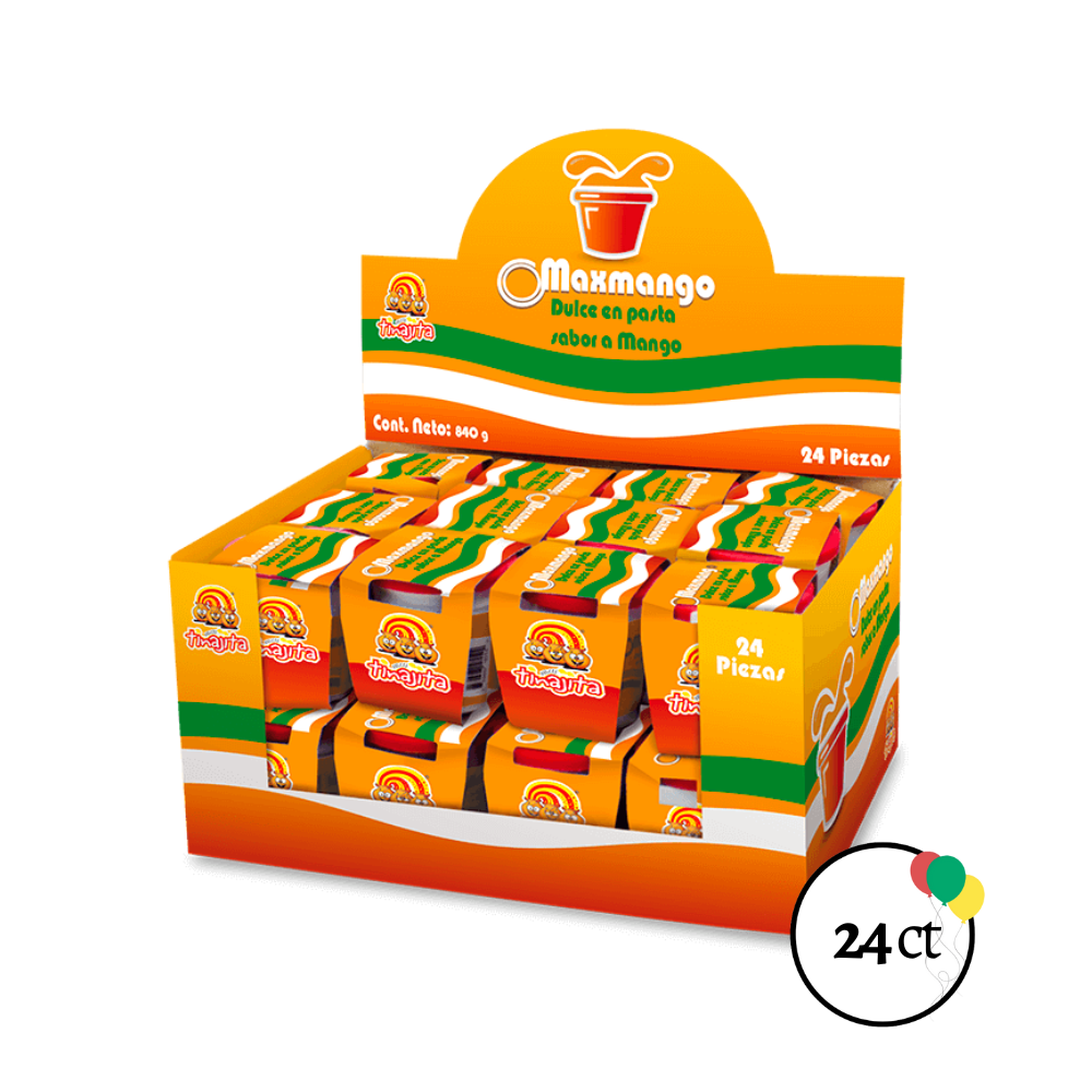 Max Mango 24pcs - Valentina's Party World - Dulceria Importaciones ...