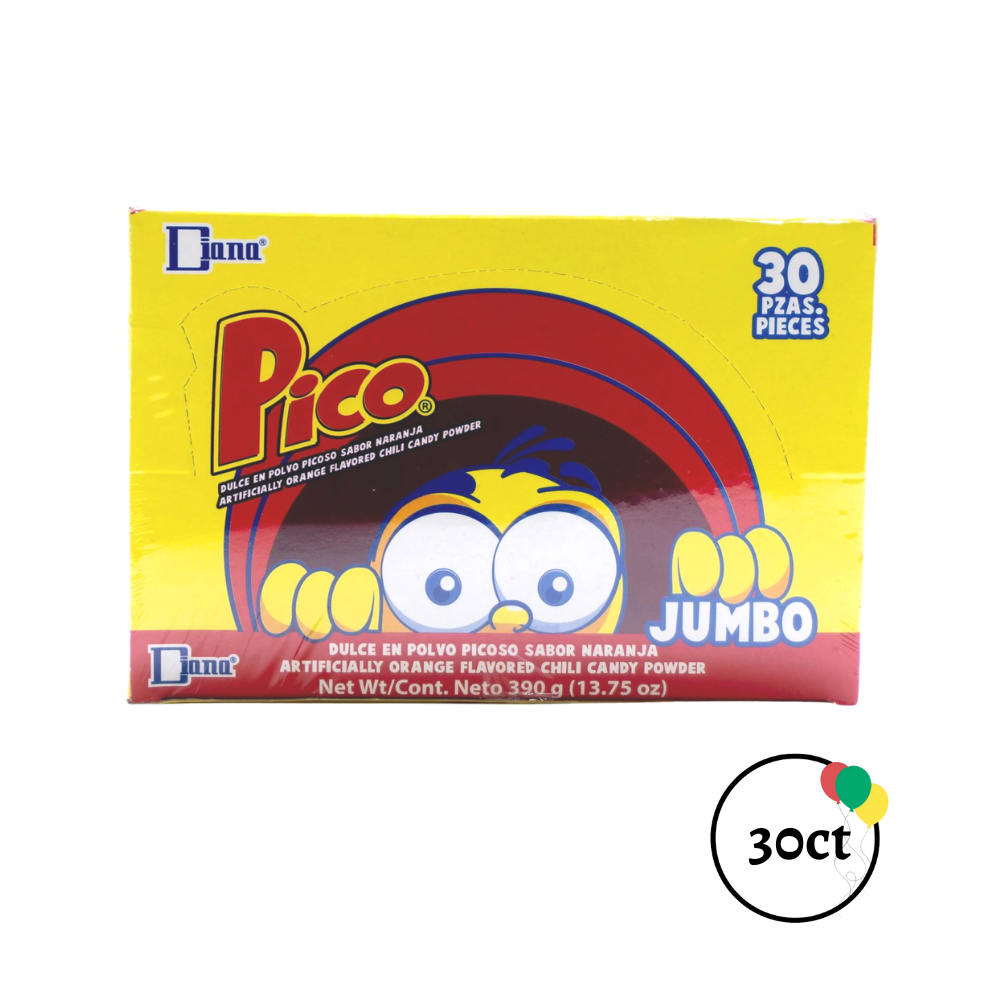 Polvo Pico Jumbo 30ct - Valentina's Party World - Dulceria ...