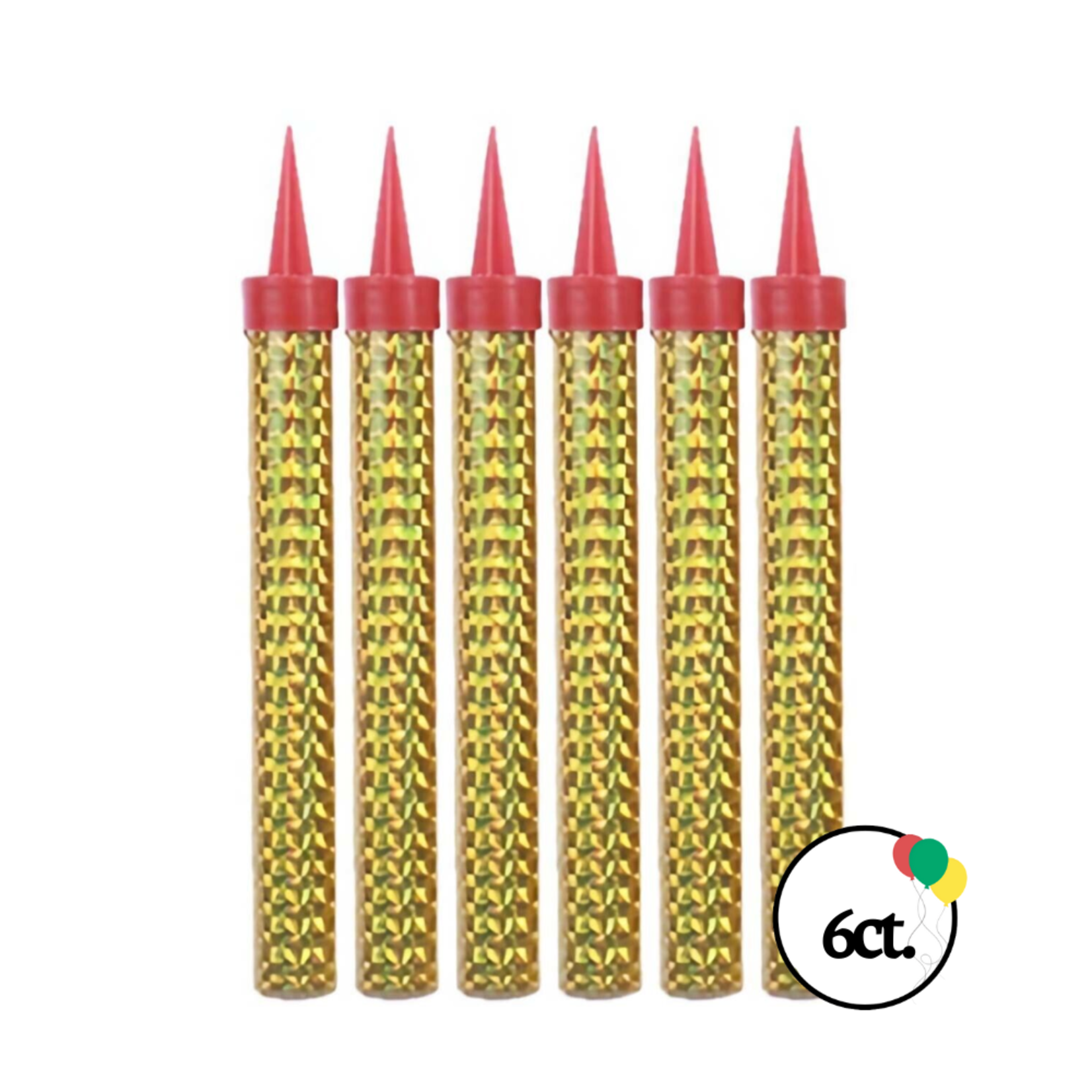 Volcanic Sparkler Birthday Candle 6ct - Valentina's Party World