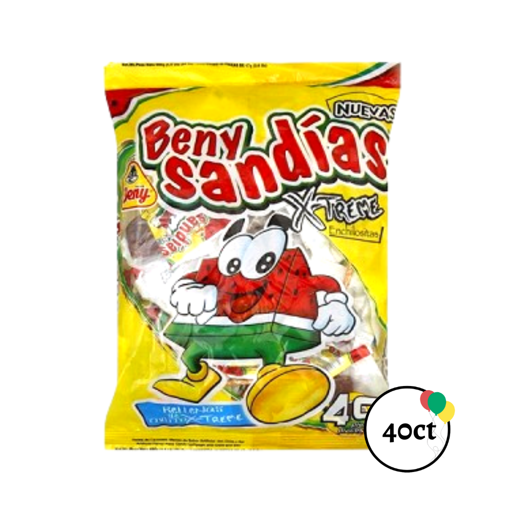 Beny Sandias Xtreme 40ct - Valentina's Party World - Dulceria ...