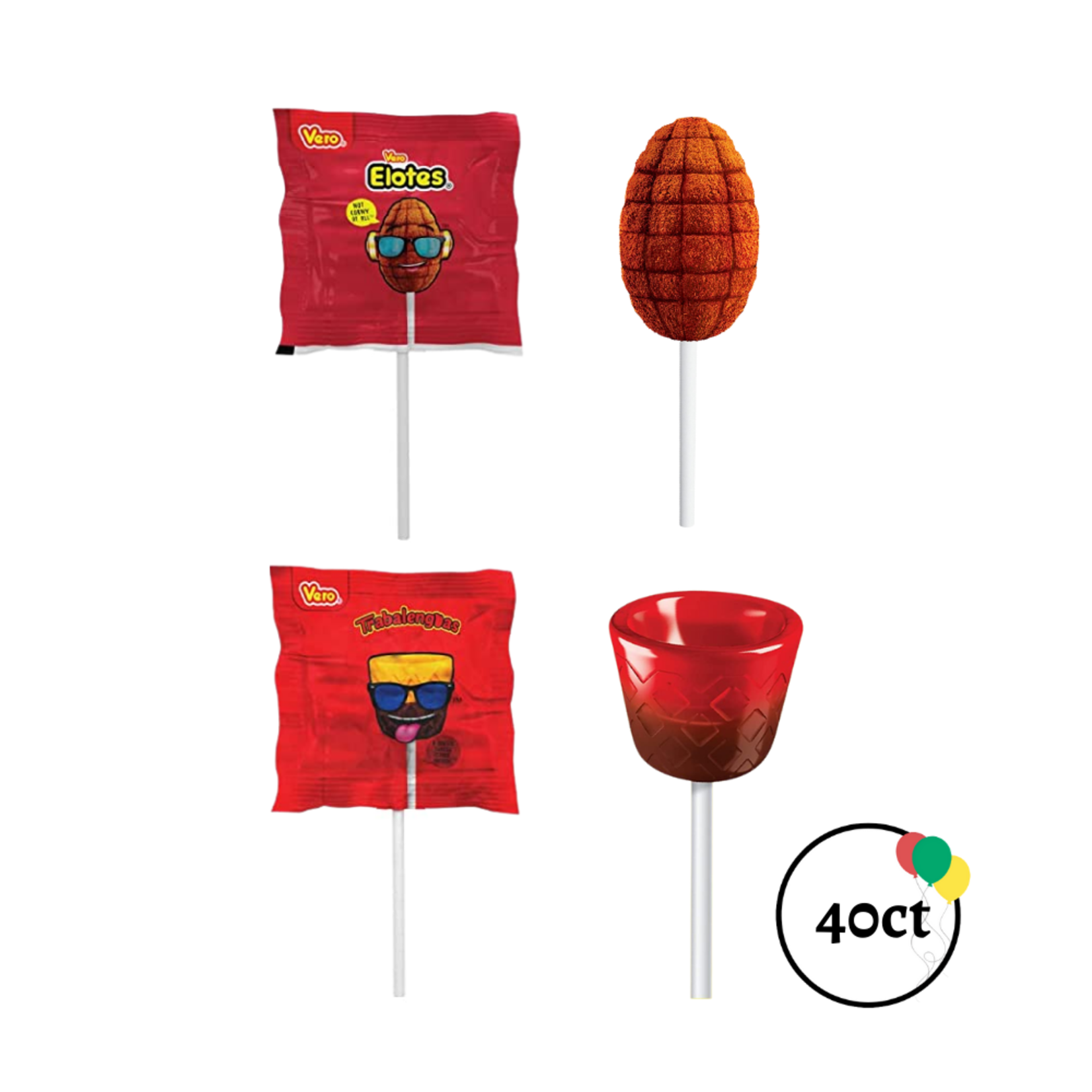 Vero Mix Banda de Fuego 40ct - Valentina's Party World