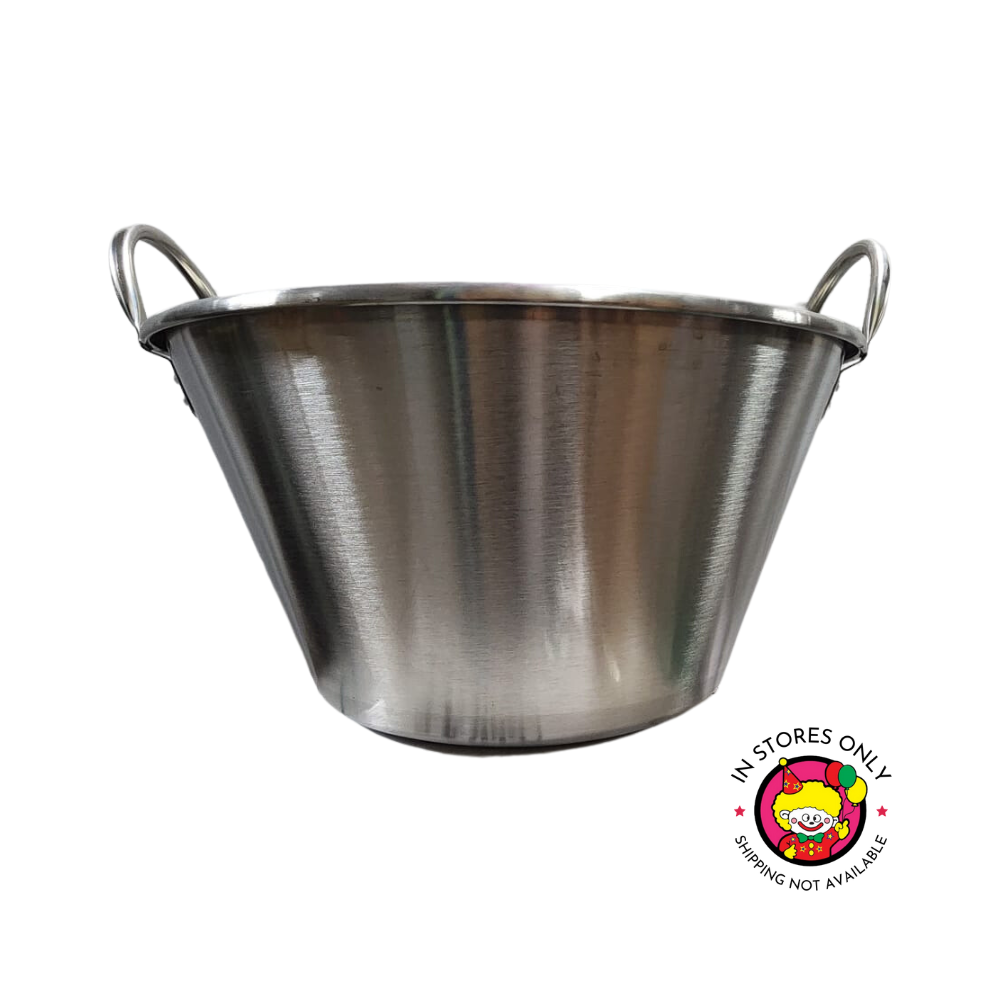 60cm Stainless Steel Cazo - Valentina's Party World - Dulceria ...