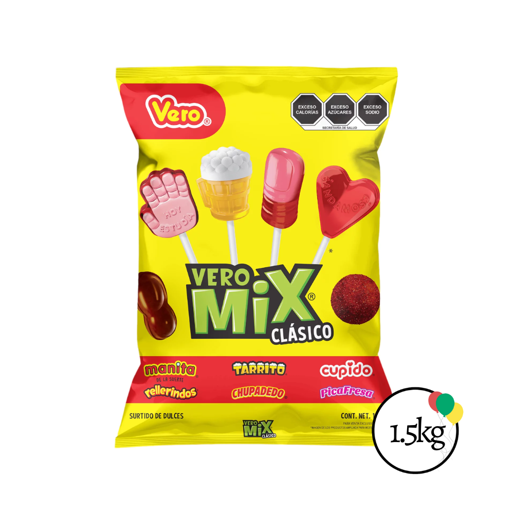 Vero Mix Classico 1.5kg - Valentina's Party World - Dulceria ...