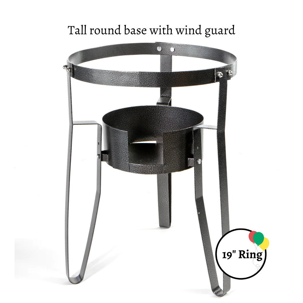 19" Tall Metal Burner Stand - Base Alta 19" para Quemador - Valentina's ...