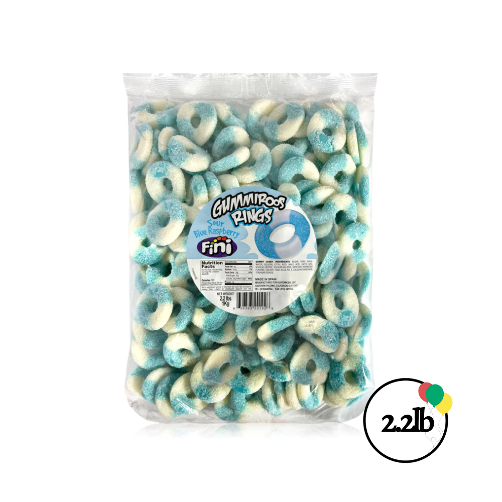 GummiRoos Sour Blue Raspberry 2.2lb - Valentina's Party World ...