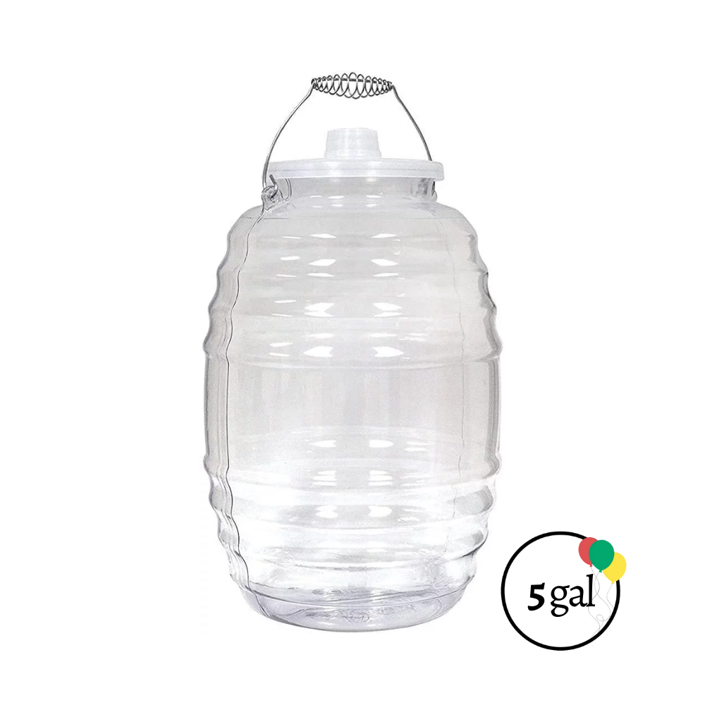 Vitrolero Grande Plastico 5Gal - Valentina's Party World - Dulceria ...