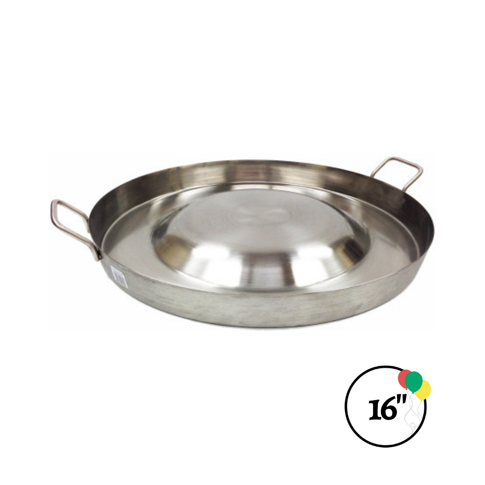 Stainless Steel 16" Disco Concave Down - Valentina's Party World ...