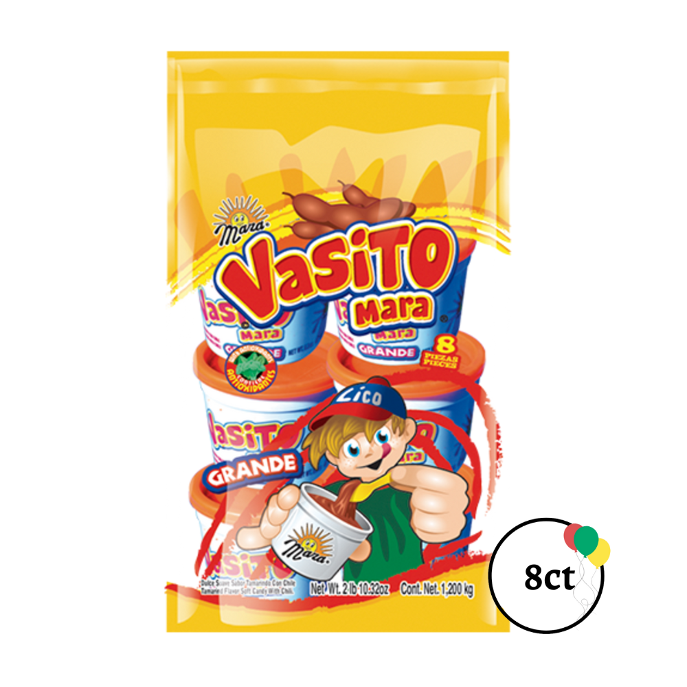 Vasito Mara Grande Tamarindo - Valentina's Party World - Dulceria ...