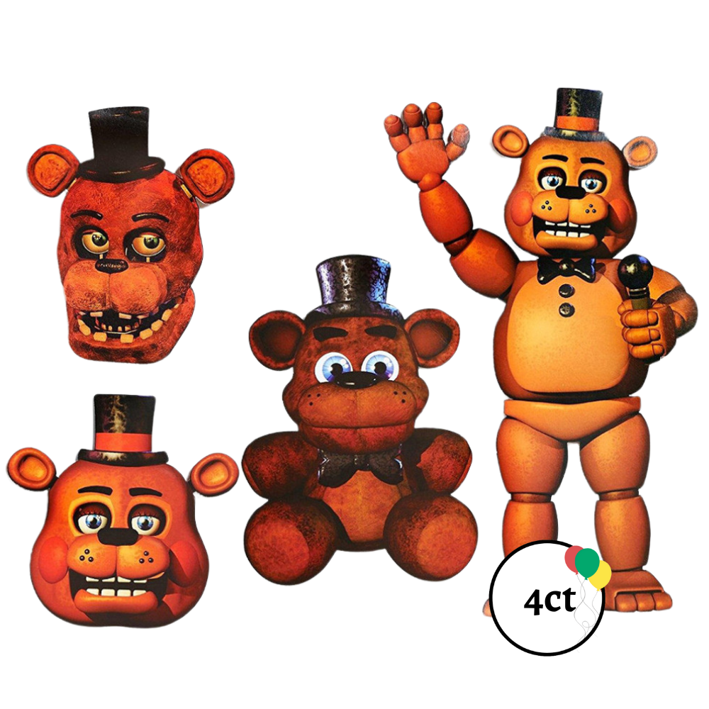 Five Nights at Freddy's Cutouts - Valentina's Party World - Dulceria ...