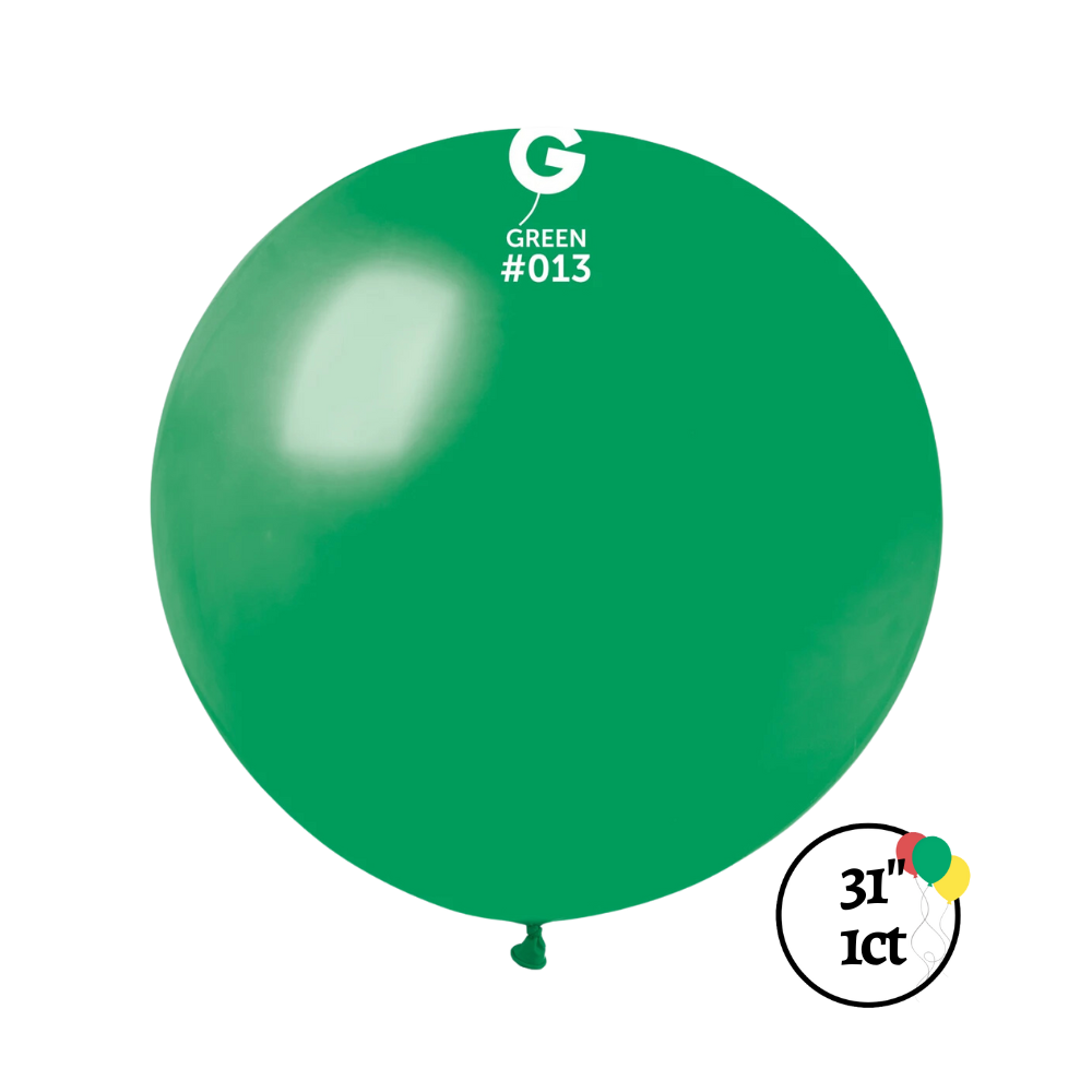 Gemar 31" Green Balloon - Valentina's Party World - Dulceria ...