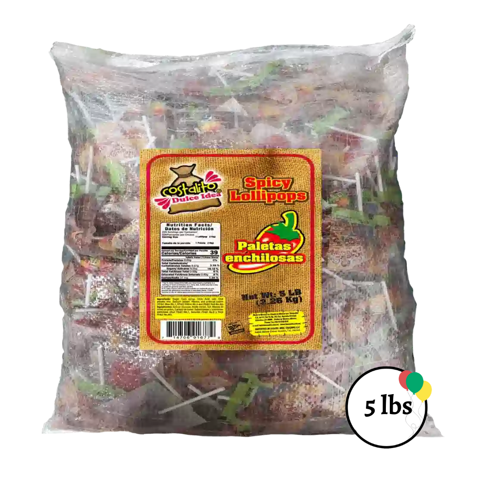 Dulce Idea Costalito C/Chile 5lb - Valentina's Party World - Dulceria ...
