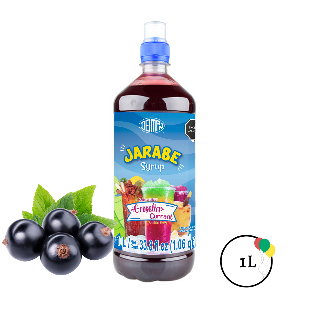Deiman Jarabe/Syrup Grosella - Valentina's Party World - Dulceria ...