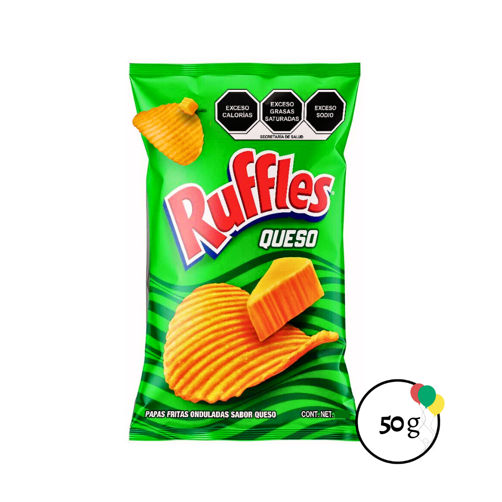 Ruffles Queso 50g - Valentina's Party World - Dulceria Importaciones ...