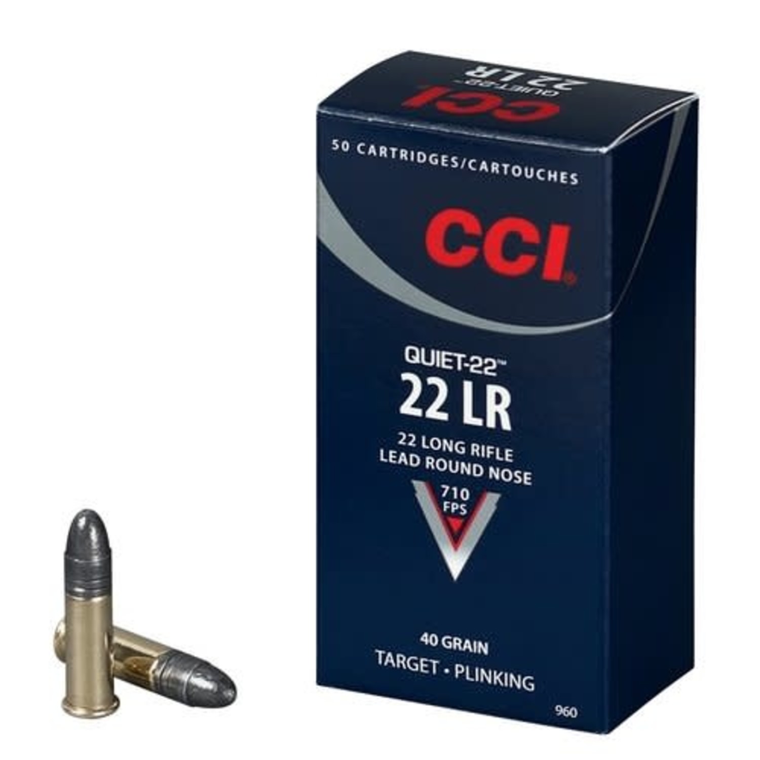 CCI 22 LR Quiet Segmented HP - Outdoor Essentials CCI 22 LR Quiet Segmented HP - Outdoor Essentials
