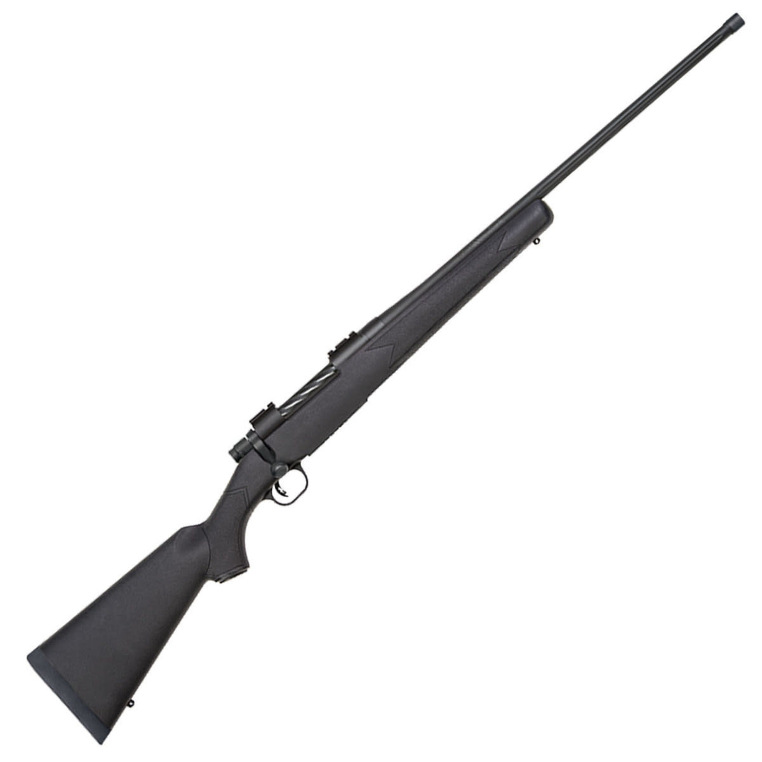 Mossberg Patriot Bolt-Action Rifle , Synthetic Stock, Fluted blued ...