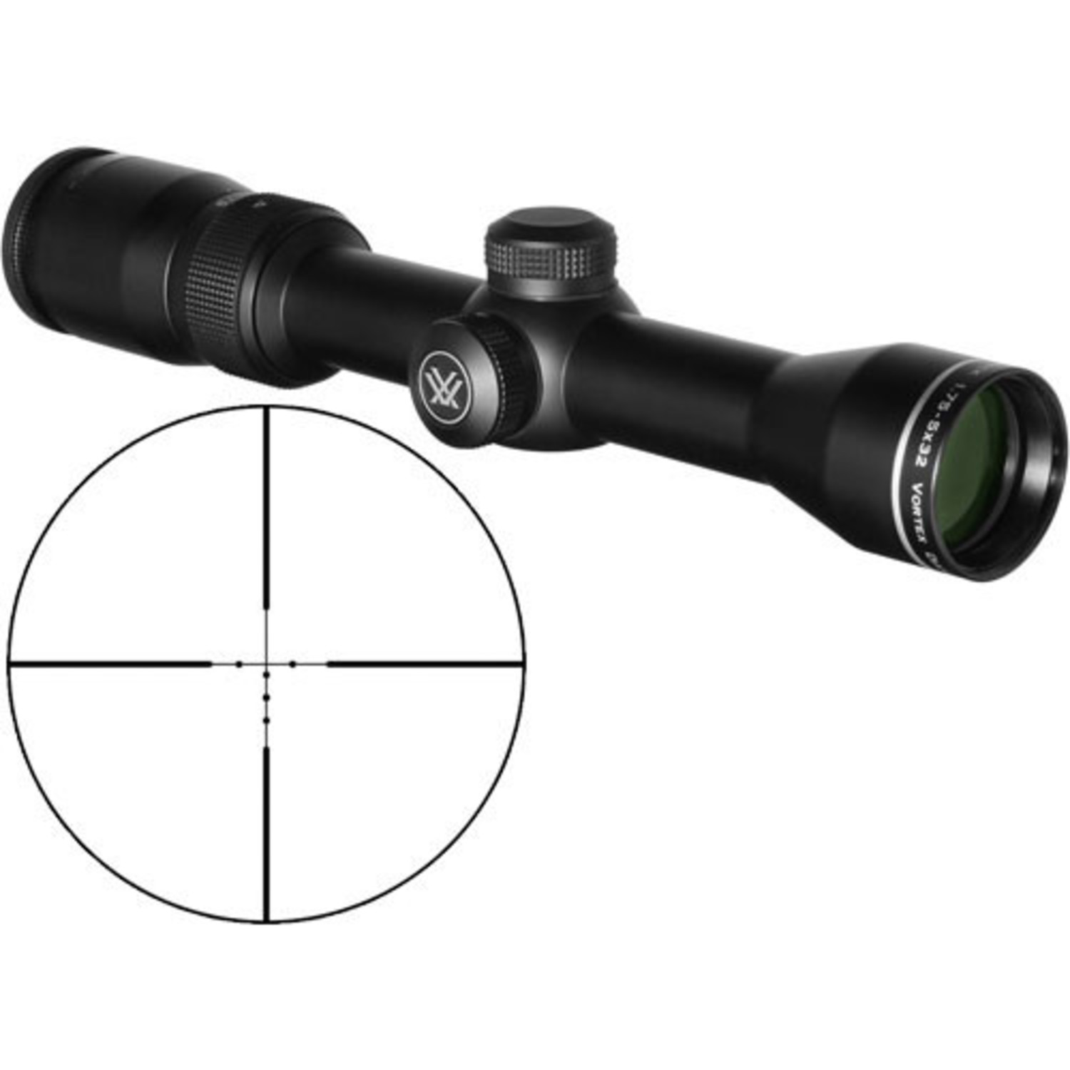 Vortex Diamondback Rifle Scope 1.75-5x32 BDC - Outdoor Essentials