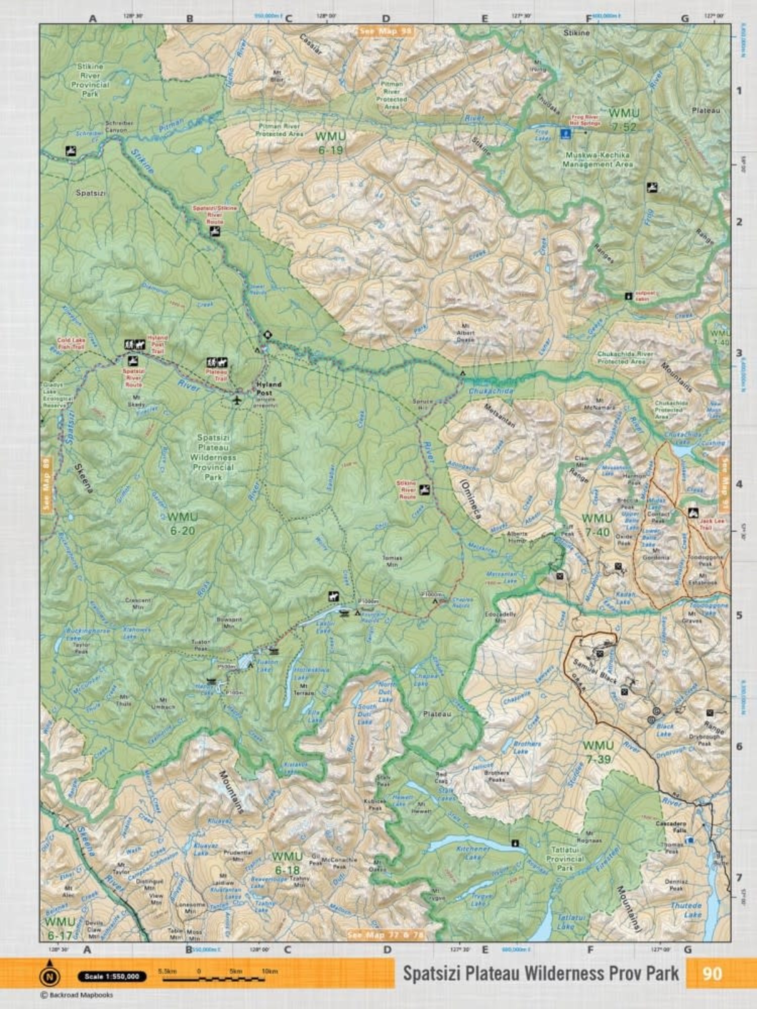 Backroads Mapbooks British Columbia Topo Maps - Outdoor Essentials Backroads Mapbooks British Columbia Topo Maps - Outdoor Essentials