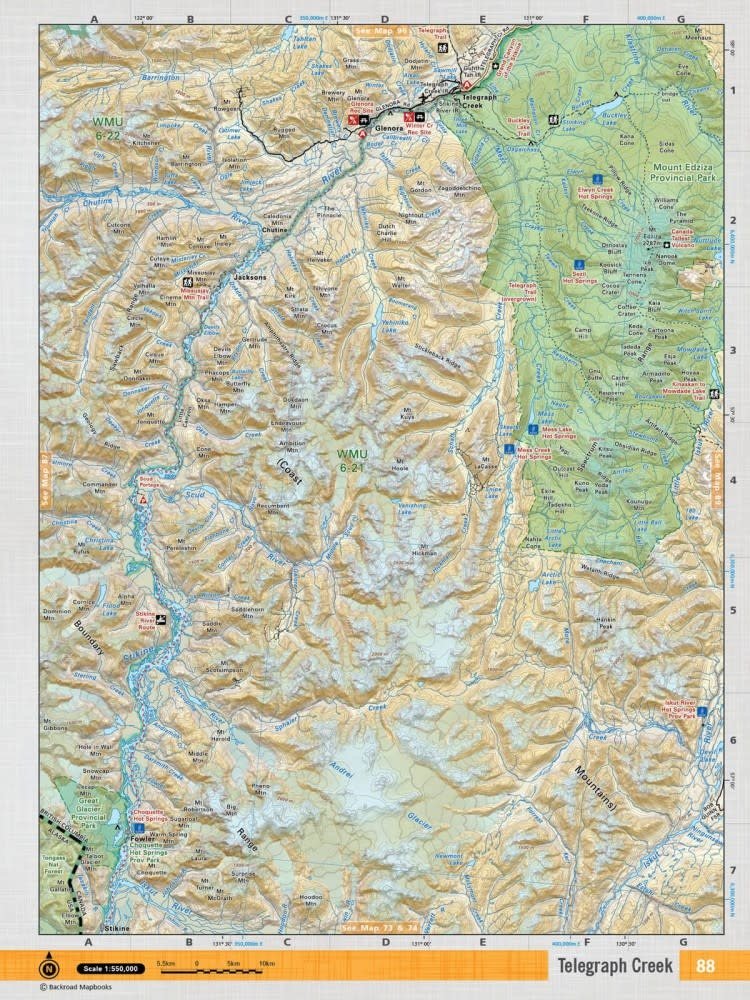 Backroads Mapbooks British Columbia Topo Maps - Outdoor Essentials